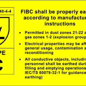 Type C FIBC Bulk Bags - Palmetto Industries